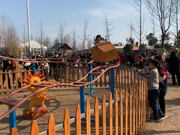 Unpowered pedal roller coaster - Carnival Rides